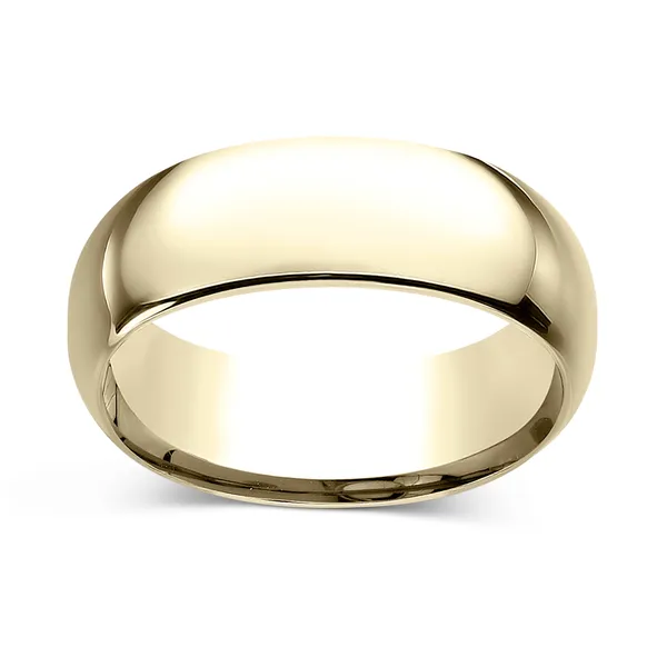 Comfort Fit Wedding Ring